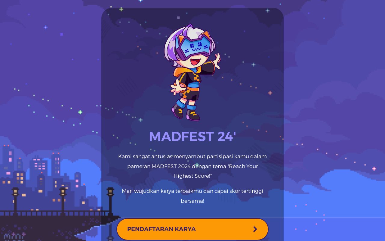 Pendaftaran Karya MADFEST 24